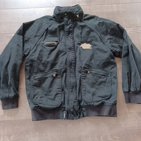 Lrg | Jackets & Coats | Lrg Black Hooded Heavy Bomber Jacket 2x | Poshmark